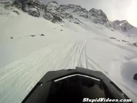Bad Snowmobile Crash Video - Pinkbike
