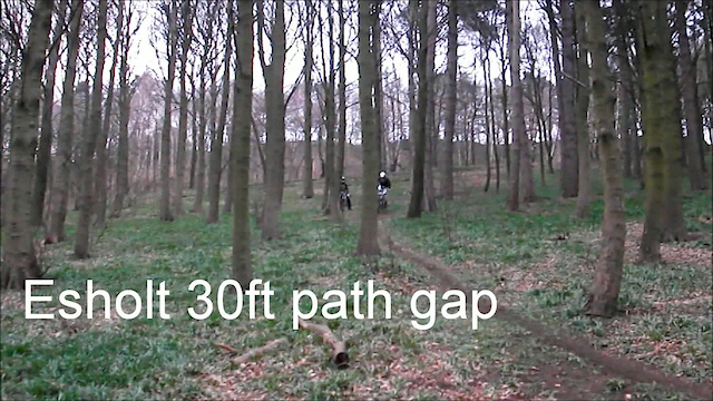 Esholt 30ft path gap Video - Pinkbike